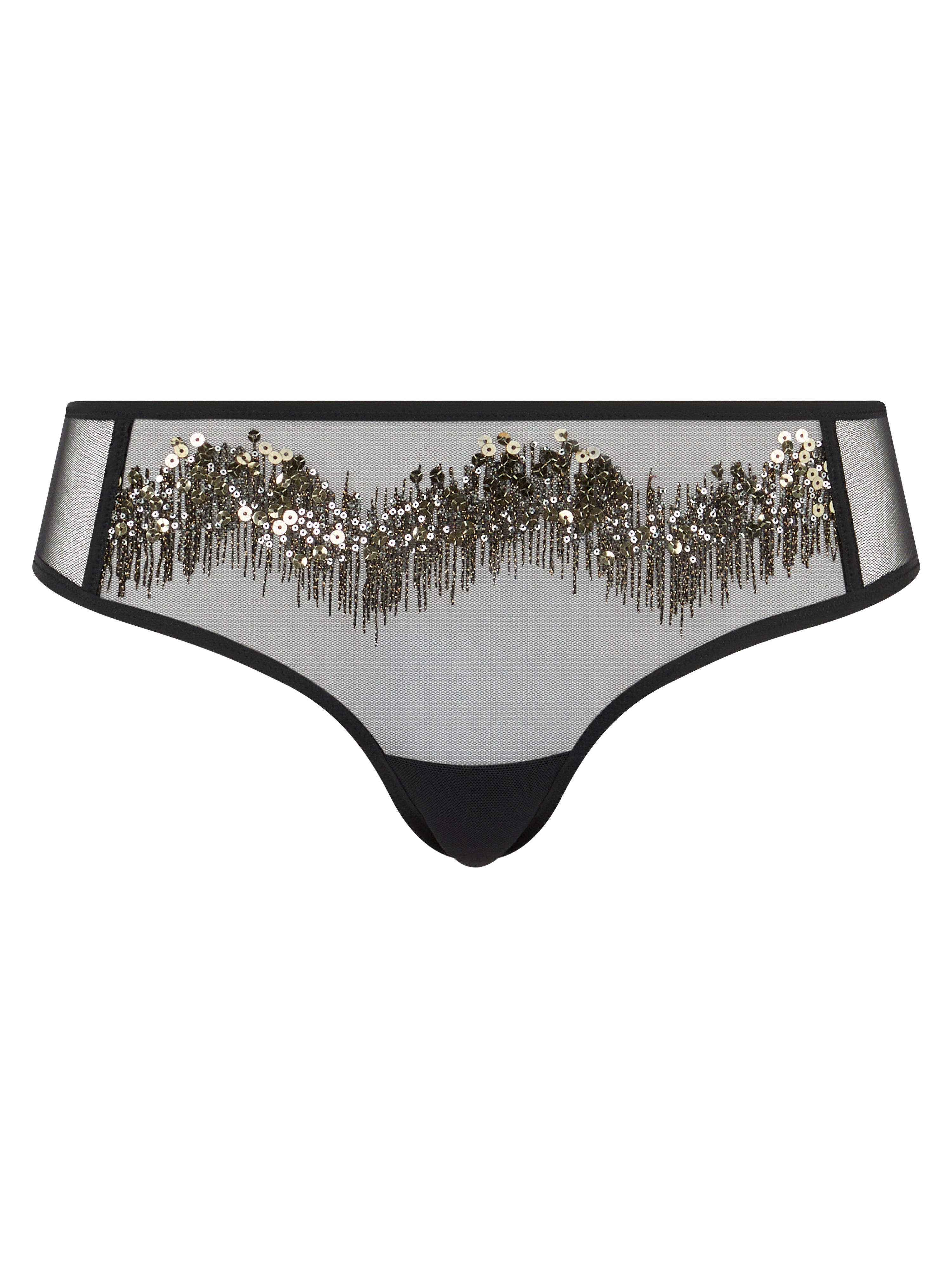 Chantelle X Genesis Revealing shorty Glitter Black – Birger Jarls Under